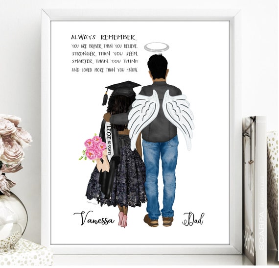 Home & Living printable custom graduation drawing graduation keepsake ...
