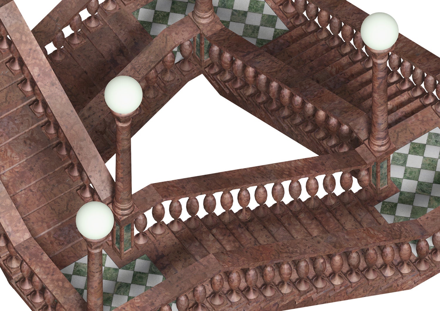 Impossible Stairs Escher