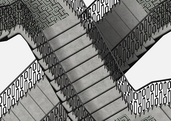 Impossible Stairs Escher