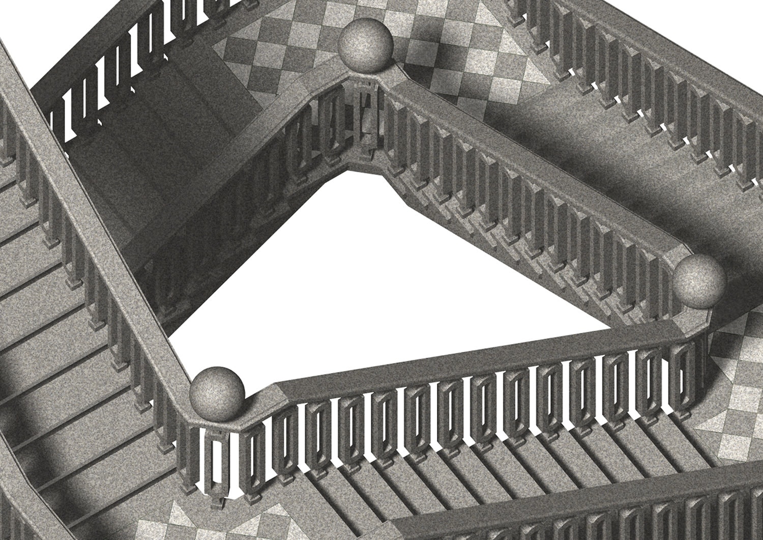 Impossible Stairs Escher