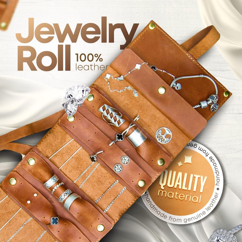 Jewelry Roll - Etsy