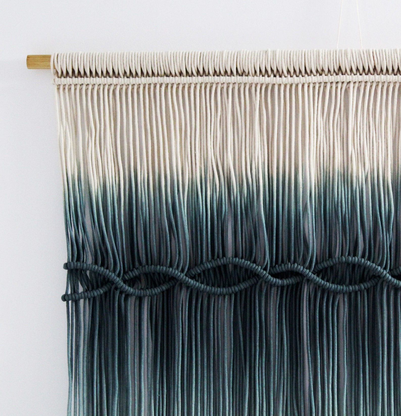 Dip Dyed Macrame Wall Hanging Macrame Dip Dye Tapestry - Etsy Canada