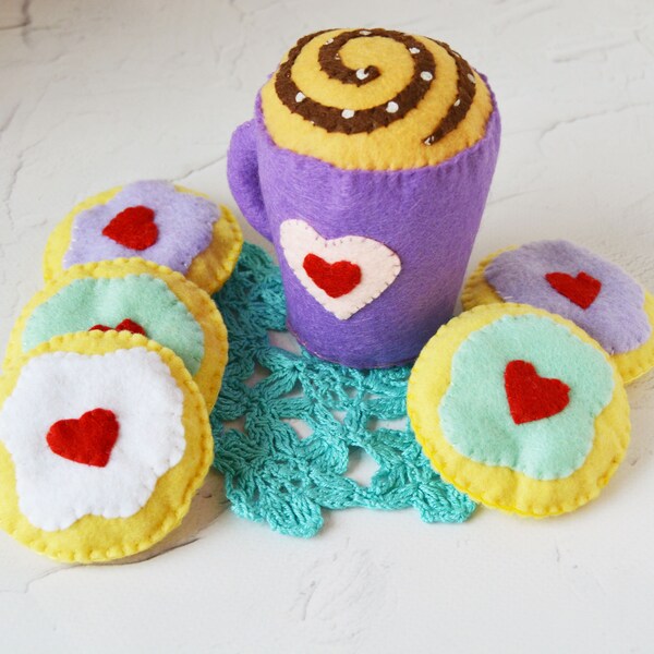 Cup of Cocoa Felt - Etsy