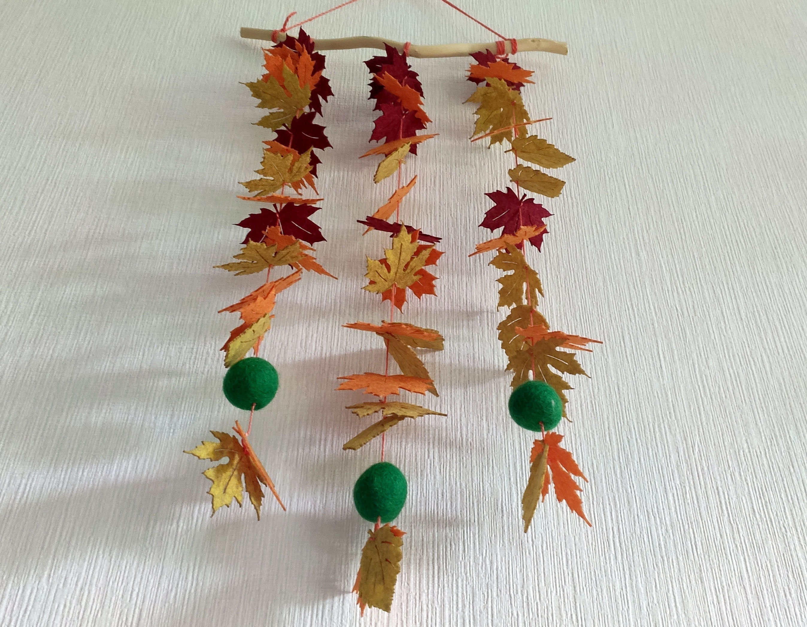 Fall Leaf Mobile