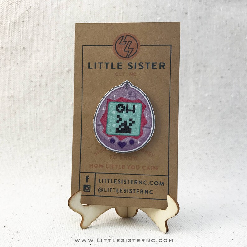 Tamagotchi Electronic Virtual Pet Poo // Brooch Lapel Pinback | Etsy