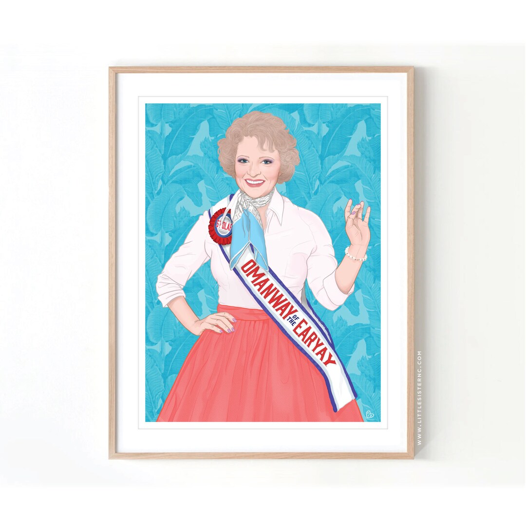 The Golden Girls Rose Nylund // Giclée Archival Matte Art Print - Etsy