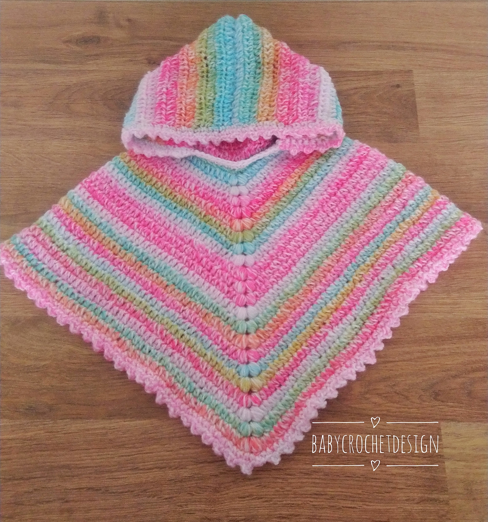 Fancy Dress Poncho Crochet Pattern Sizes Newborn to Adult Unicorn ...