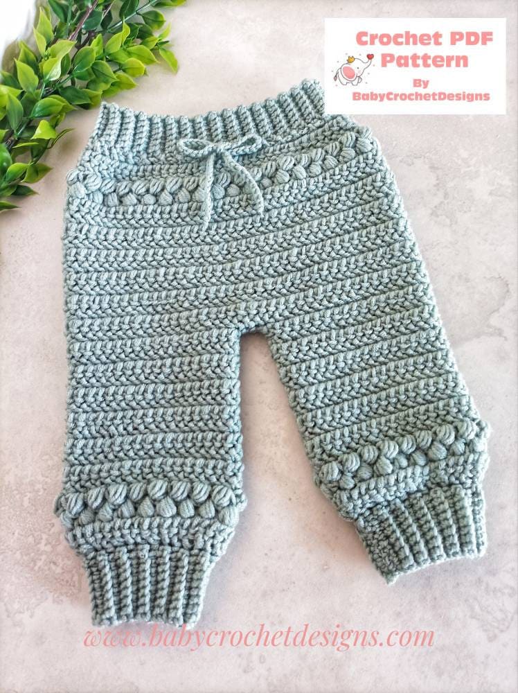 Ayla Joggers Crochet Pattern PDF Digital Download - Etsy