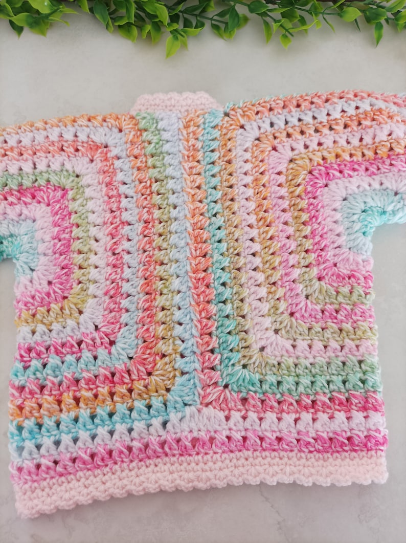 Criss Cross Hexi Cardi Crochet Pattern PDF Digital Download - Etsy UK