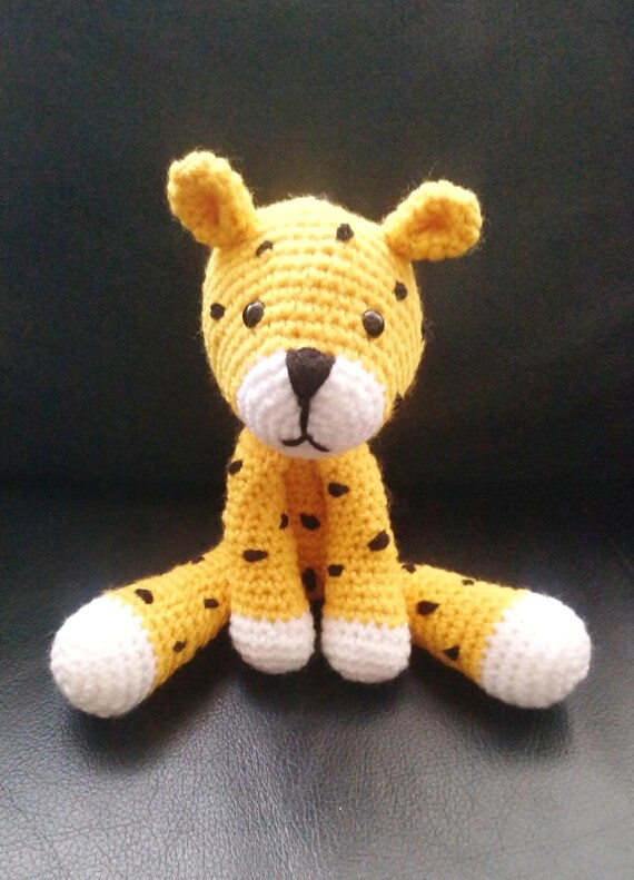 Cheetah Amigurumi Crochet Cheetah Pattern Digital Download PDF | Etsy
