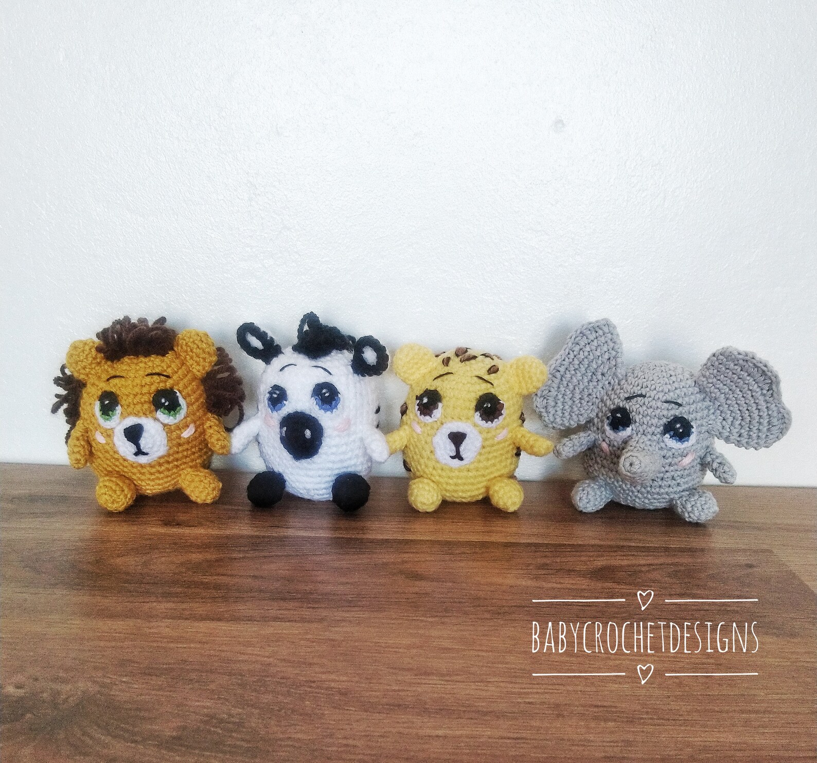 Safari Squidgems Amigurumi Crochet Pattern PDF Digital | Etsy