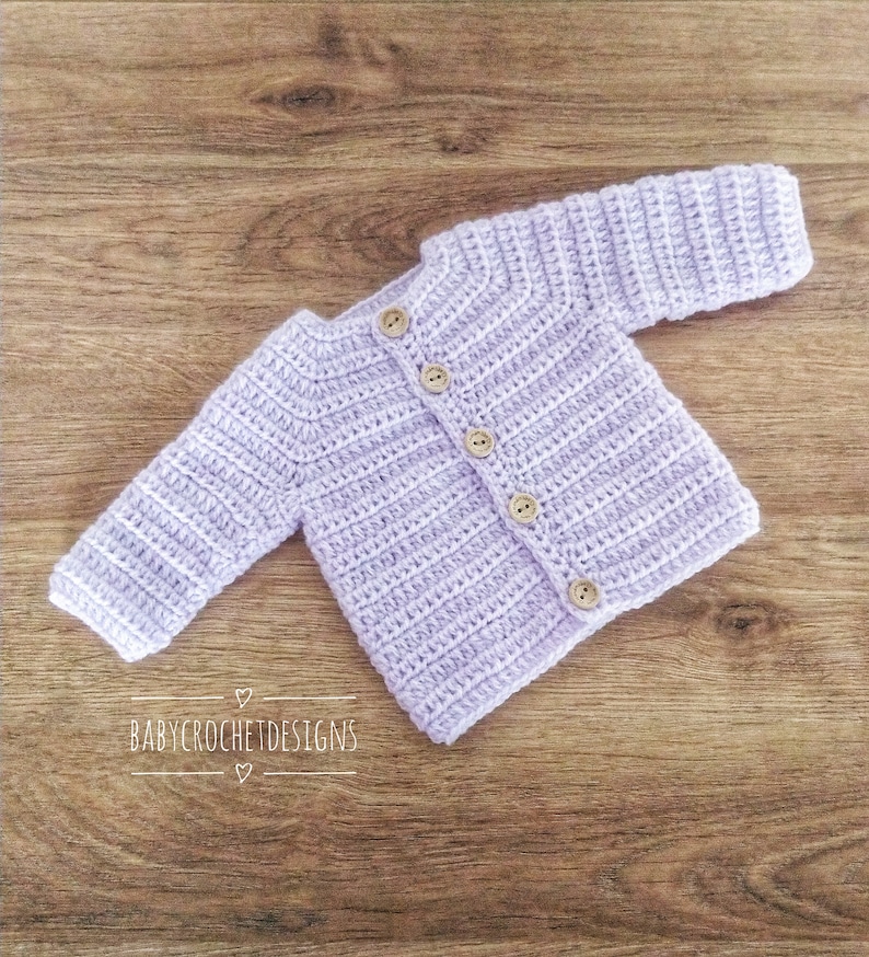 Cozy Baby Cardigan Crochet Pattern Preemie 4-6 Lb Newborn - Etsy Australia