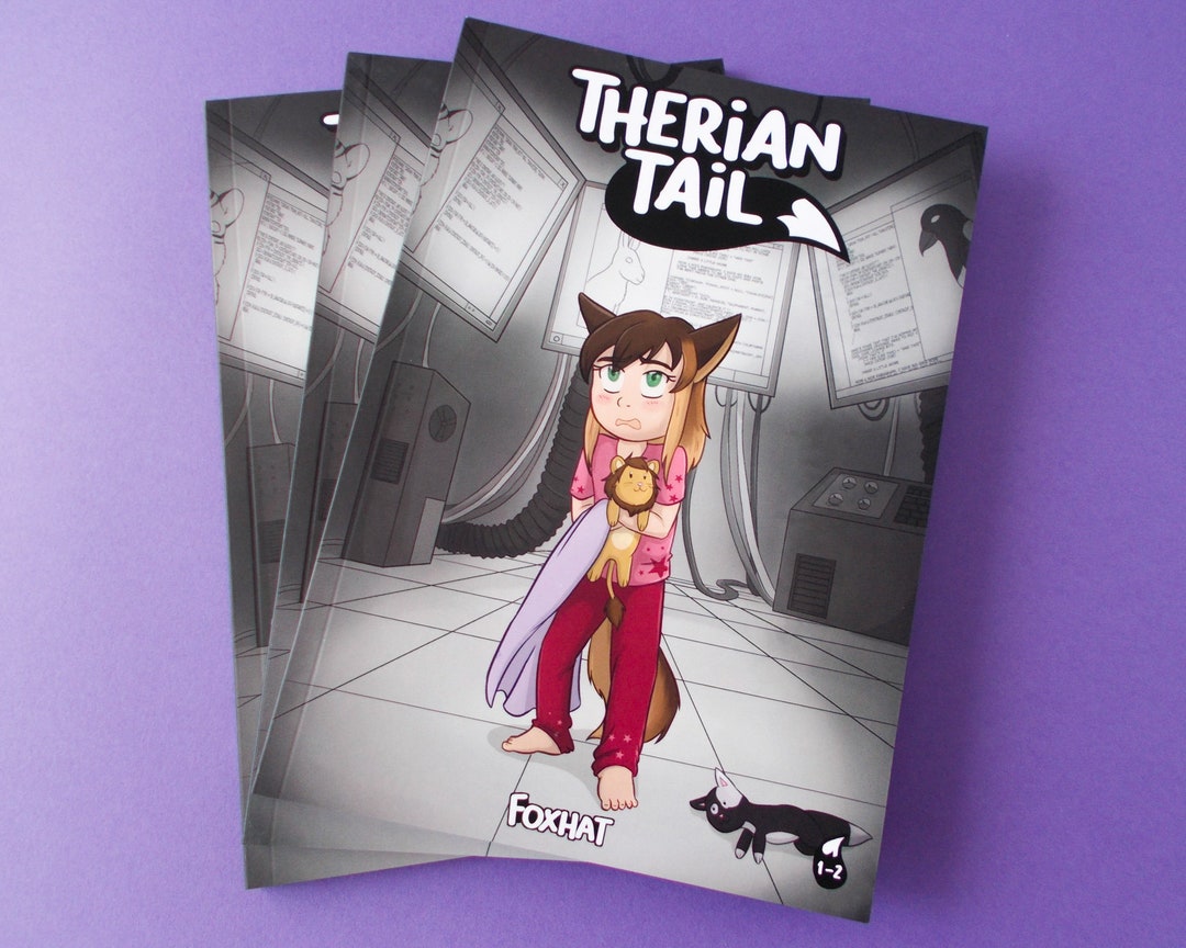 Therian Tail - Original Graphic Novel - Adventure Comic - Etsy