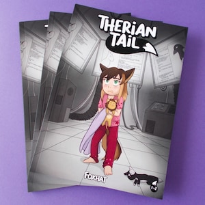 Therian Tail - Original Graphic Novel - Adventure Comic - Etsy