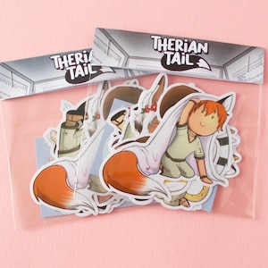 Therian Tail Sticker Set - Kemonomimi Stickers - Cute Chibi Stickers ...