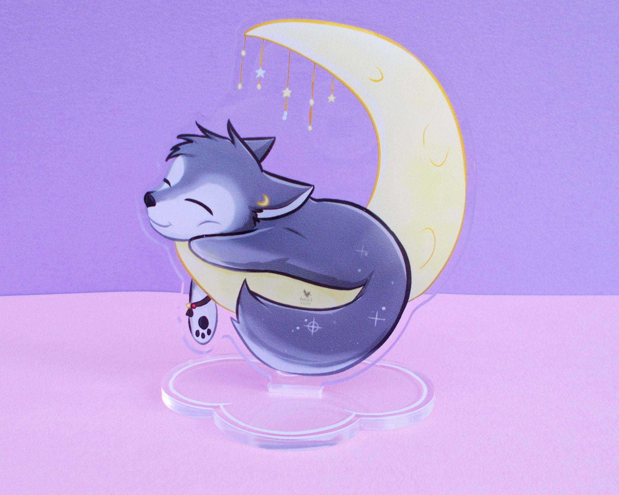 Fox and Wolf Standee Acrylic Stand Cute Animal Figure - Etsy