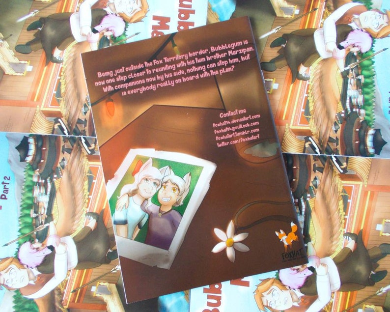 Bubblegum and Marzipan Part 2 Comic Book A5 Original Artwork - Etsy