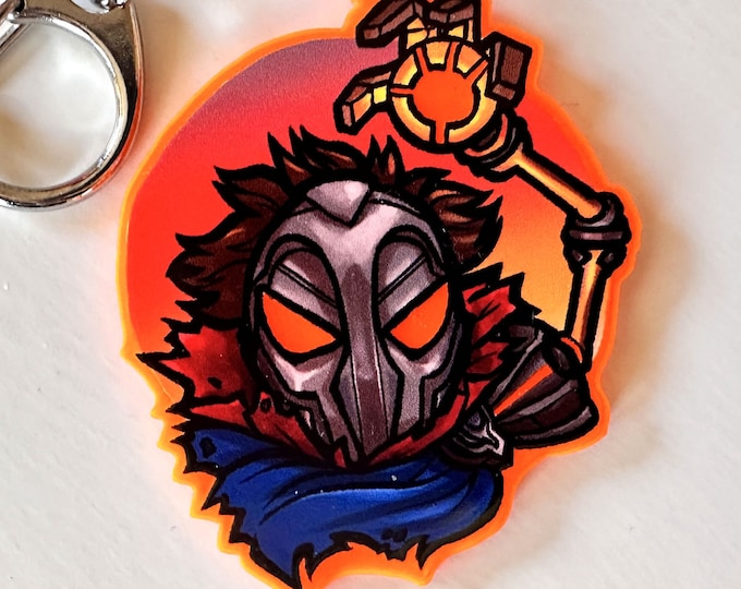 Viktor the Machine Herald Keychain league of Legends / Arcane - Etsy