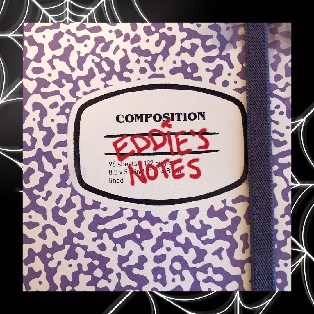 Eddie's Notebook - Etsy