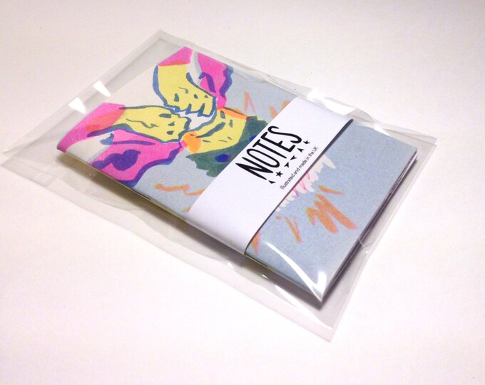 Small David Bowie Notebook / Risograph Notebook / Pocket - Etsy