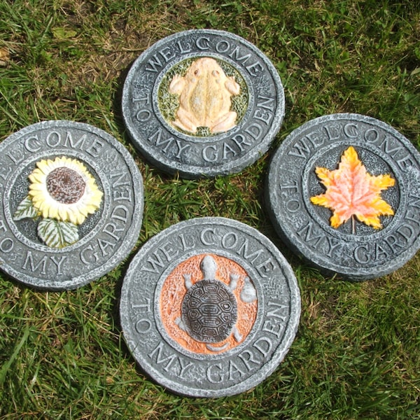 Concrete Mold for Garden Plaques - Etsy