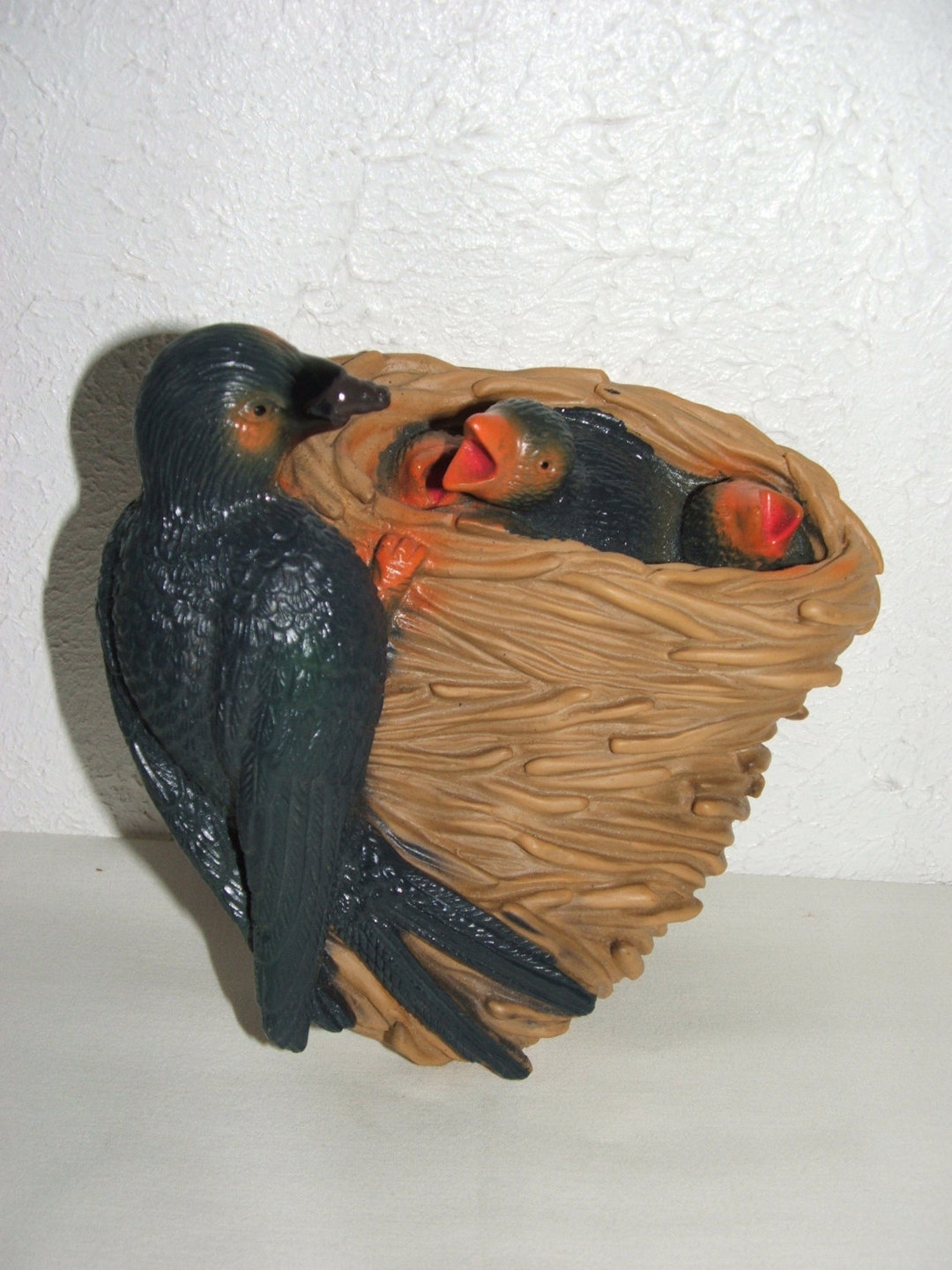 FREE DELIVERY! * Latex Mould / Mold for Mother Bird Feeding Her Chicks ...