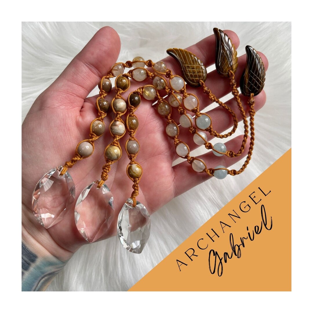 Archangel Gabriel Pendulum - Angelic Healing Series - Dowsing - Etsy