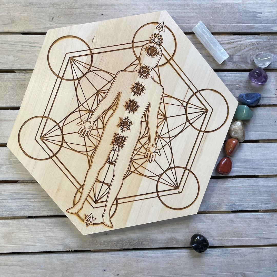 Metatron Energy Healing Board 1G Hexagon Grid Distance Healing Reiki ...