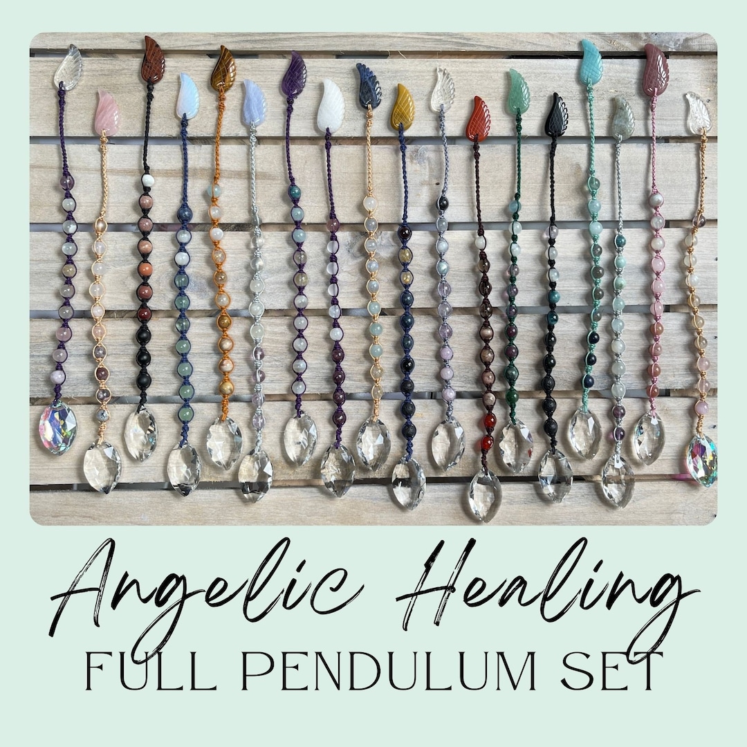 Angelic Healing Series Full Set - Angel Pendulums - Dowsing - Etsy