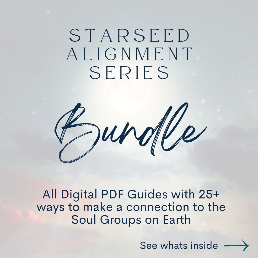 Starseed Alignment Series Bundle - Starseed Connection - Digital Guide ...