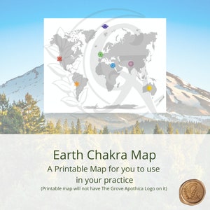 Earth Chakra Printable PDF - Chakra Guide - Chakra Cheat Sheet - Chakra ...