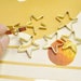 10pcs Raw Brass Star Charms,star Pendant,star Connectors,star With 2 ...