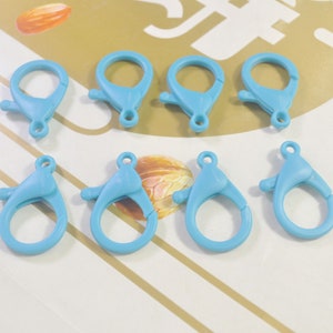 40pcs Big Plastic Lobster Clasp, Handbag Purse Strap Charm,plastic Key ...