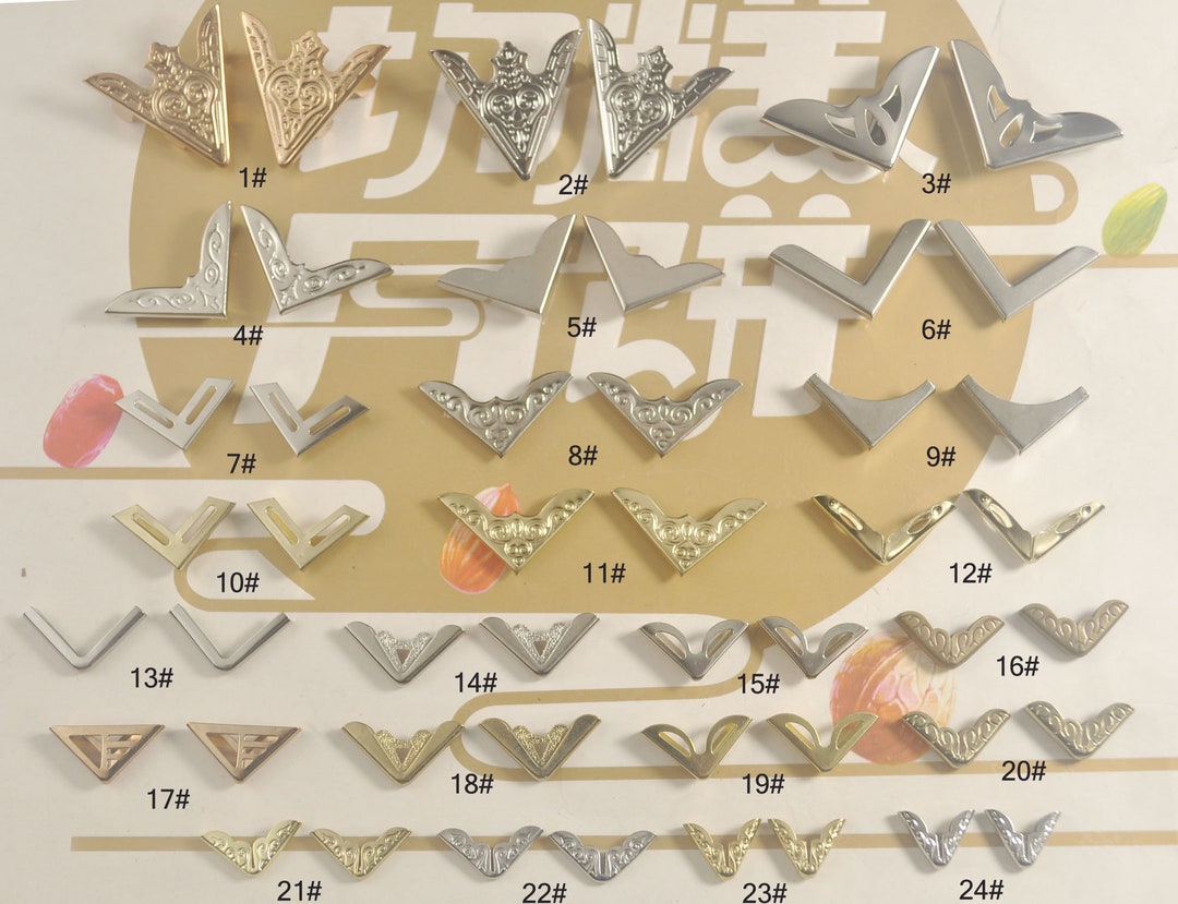 24 Style Triangle Collar Pin, 8/10/20/30/40/50pcs,collar Tips, Collar ...