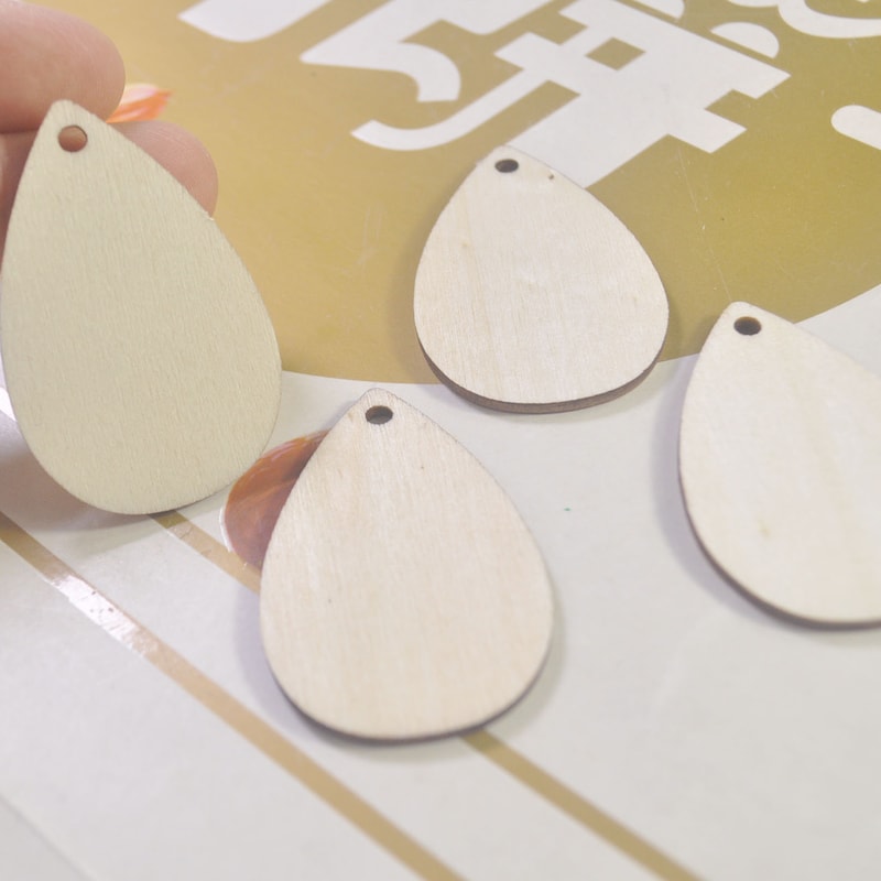 Wood Earring Blanks - Etsy