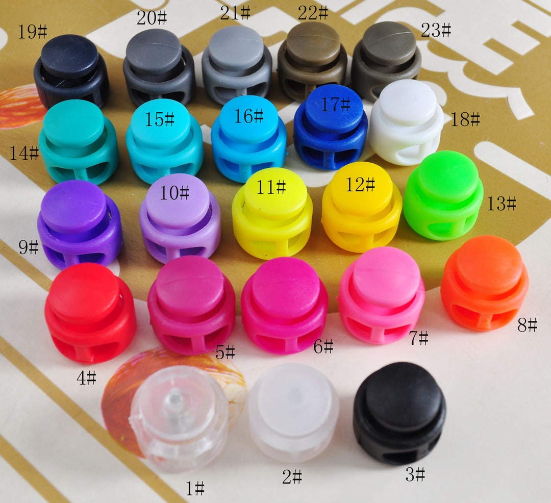 20pcs Toggle Cord Locks Button Corddouble Hole Toggle Cord - Etsy