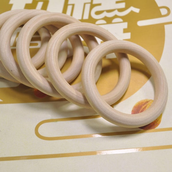 Large Wood Rings - Etsy