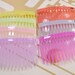 14teeth Plastic Hair Combs Clear,30pcs Clear Plastic Combs for DIY ...