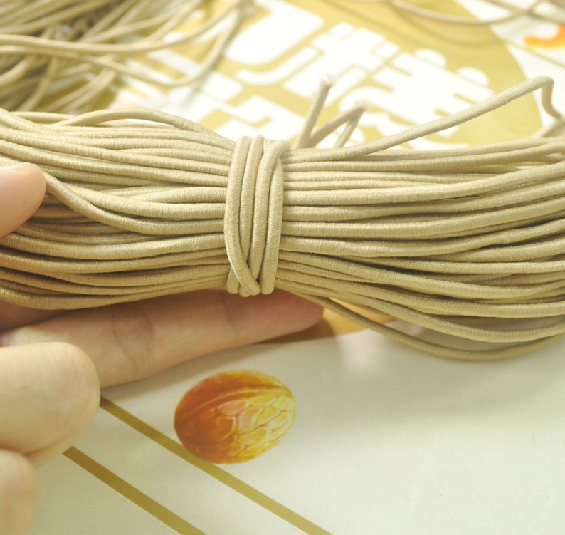 10yards 2.5mm round elastic cordStretch cordstretch elastic | Etsy