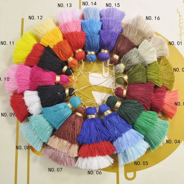 Mixed Color Tassel - Etsy