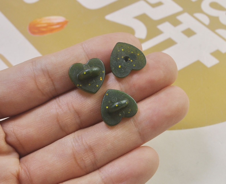 Pack of 1020 40 60 80 or 100pcscolorfull Heart Rubber - Etsy