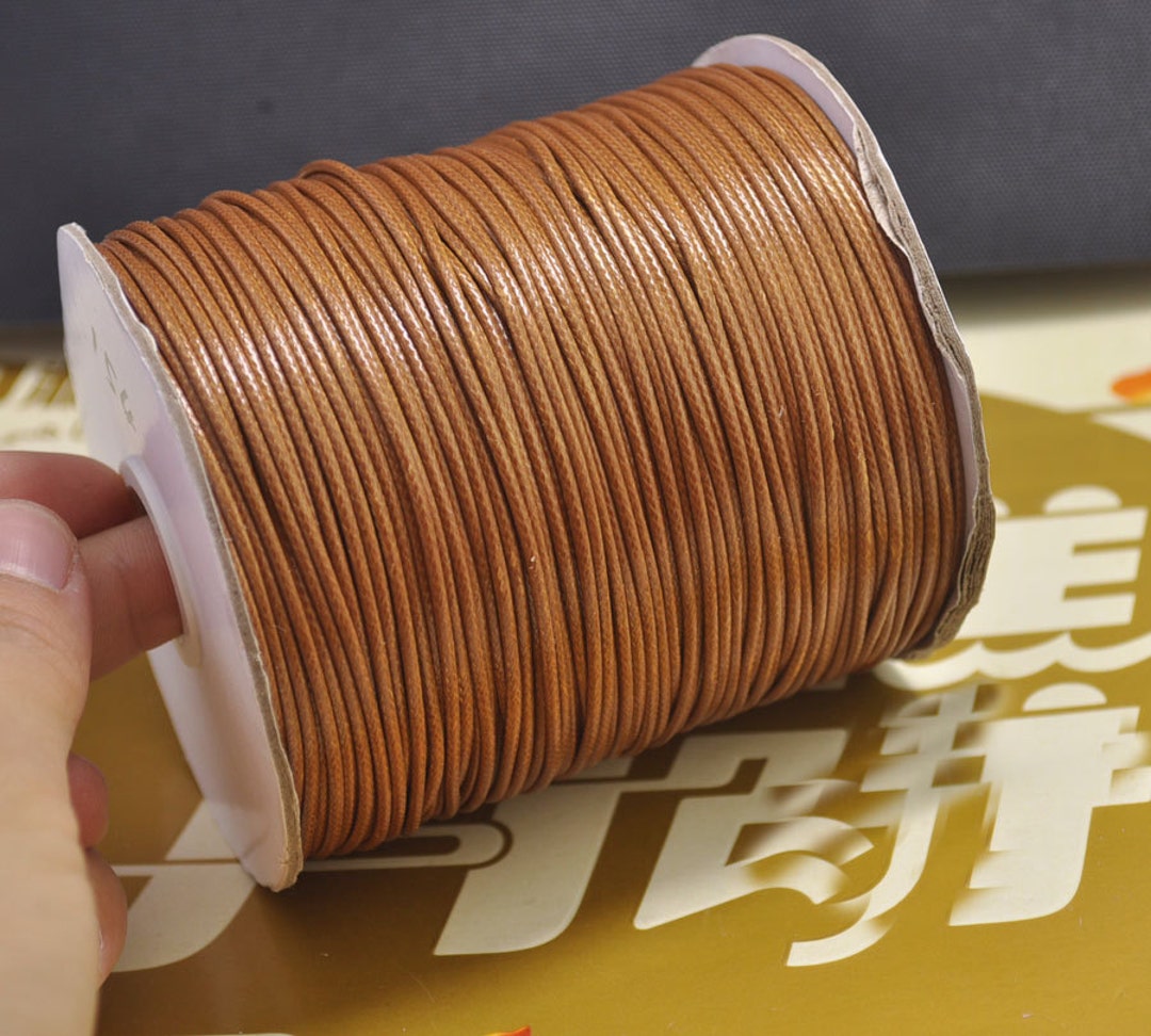 Wholesale 10yds 1.5mm Wax Cords String Rope,coffee Waxed Polyester ...