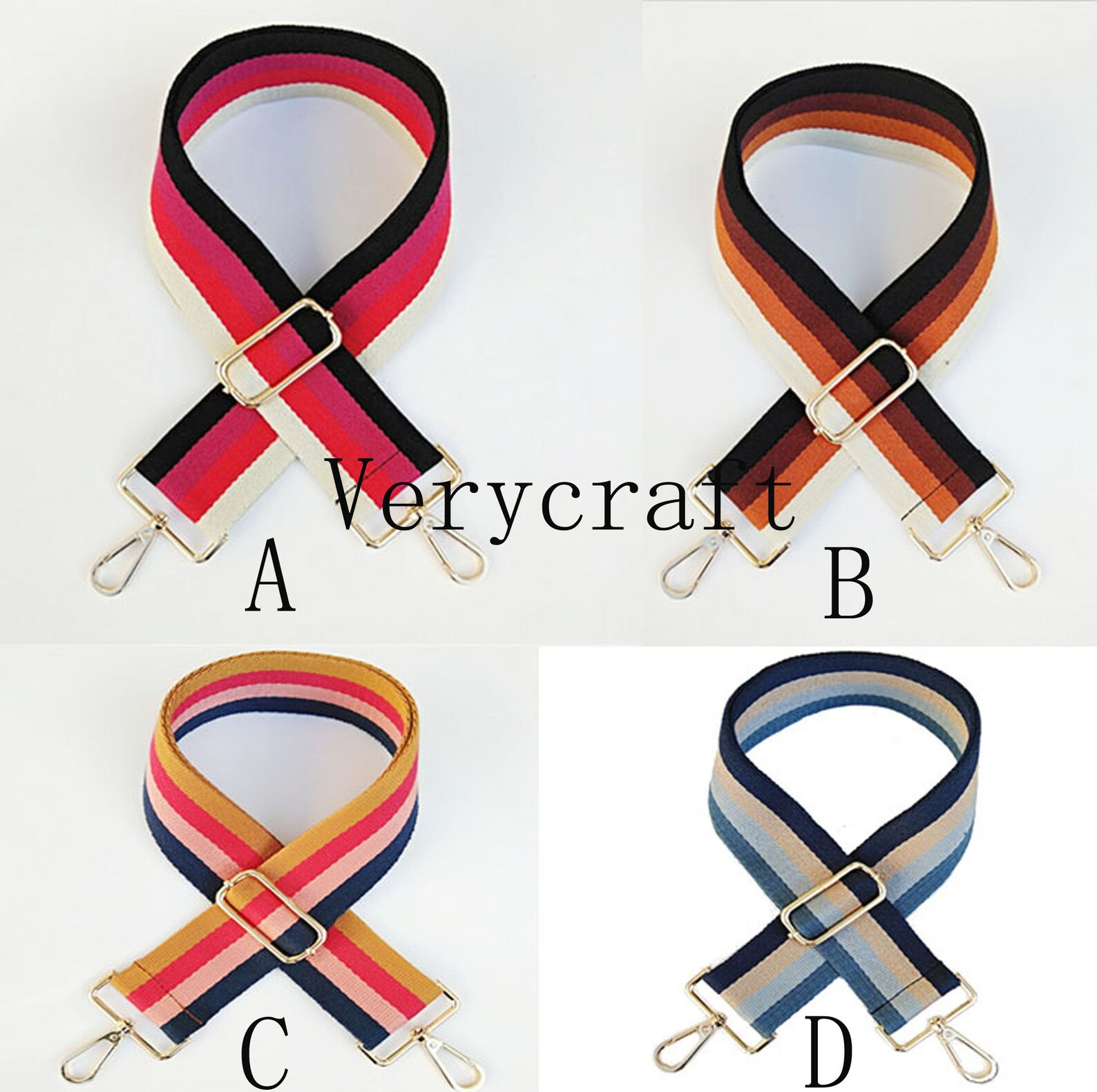 Colorful Crossbody Strap51adjustable Purse Strap Crossbody | Etsy