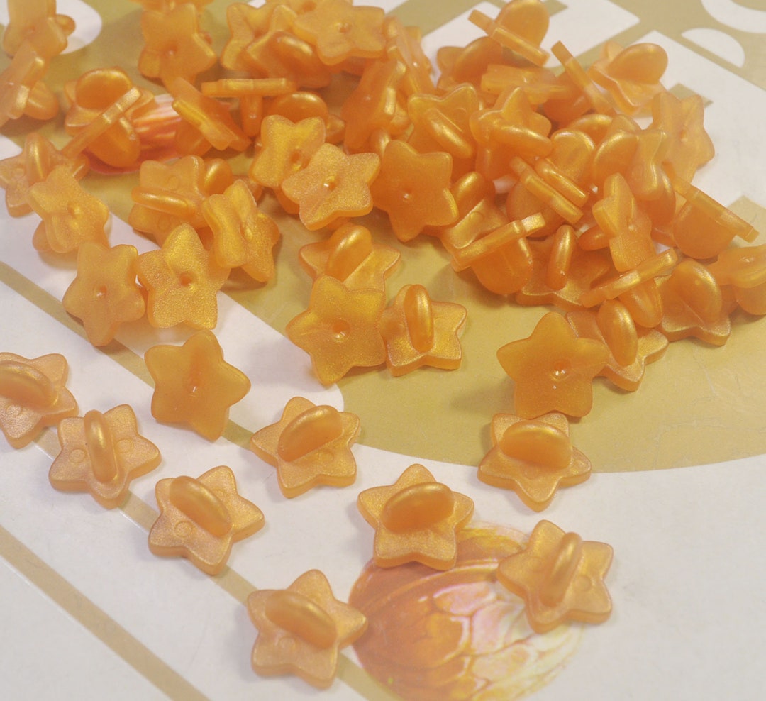 Pack of 10,20, 40, 60, 80, or 100pcs,gold Star Rubber Clutches Backings ...