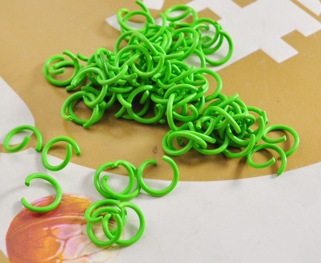 Light Green Jump Ring, 50 - 500pieces Iron Jump Rings,10mm Diameter ...