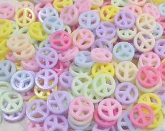 Resin Peace Sign - Etsy