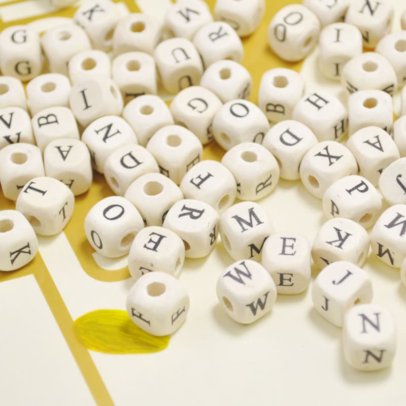 Alphabet Letter Bead - Etsy