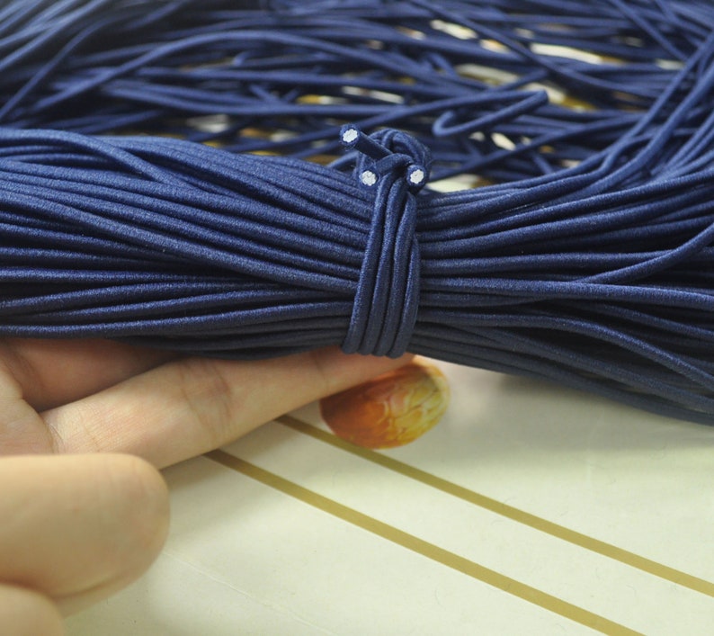 10yards 2.5mm Round Elastic Cord,stretch Cord,stretch Elastic String ...