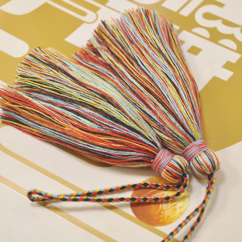 Multi Yarn Tassel - Etsy UK