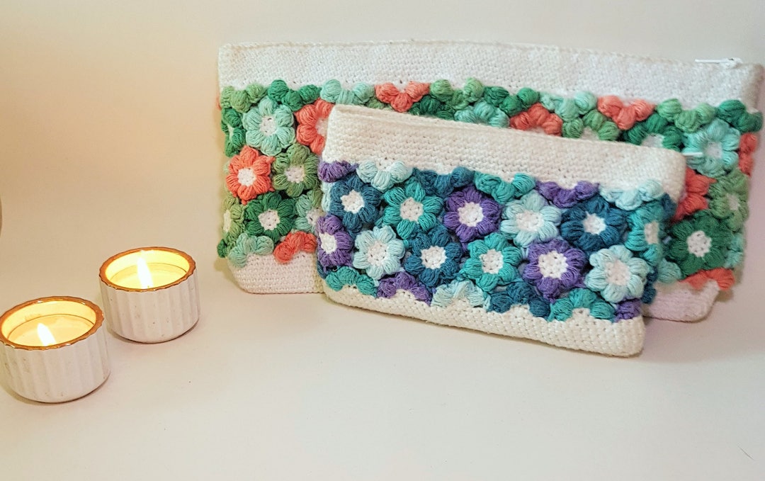 Crochet Flower Purse PDF Pattern - Etsy